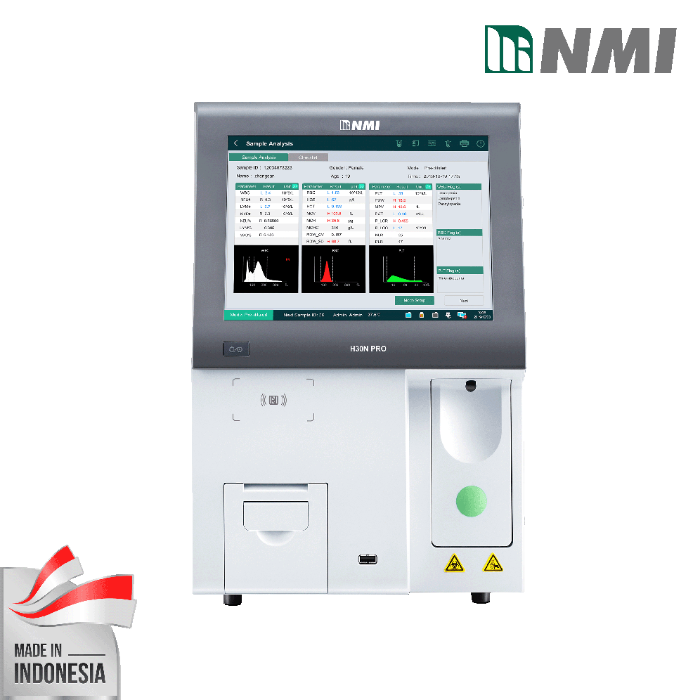 3-Part Hematology Analyzer H30N Pro Set 2.0 – Noor Agung Medika